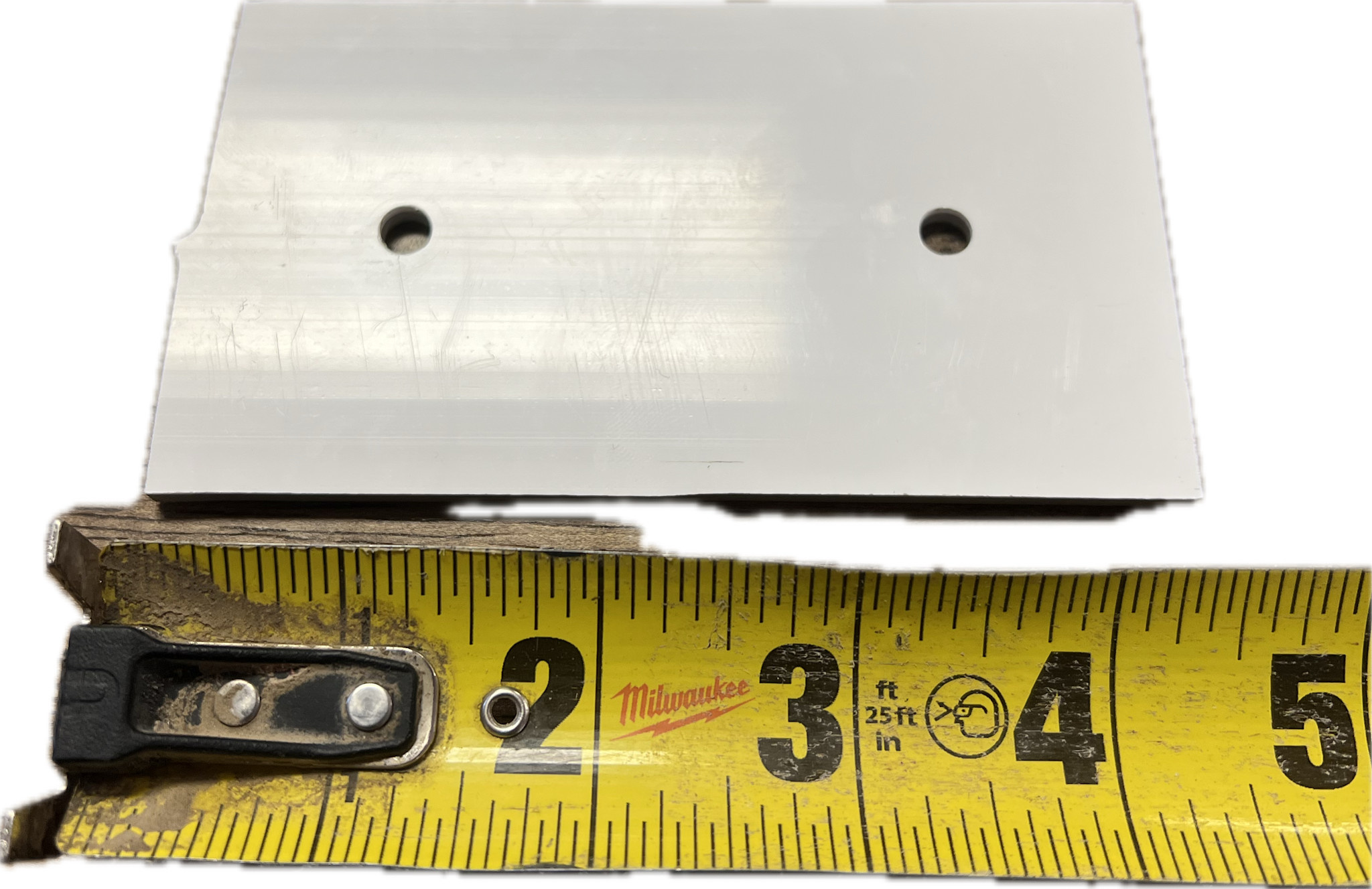 2 Hole Vinyl Rail Lock 5'' - SWi Fence & Supply