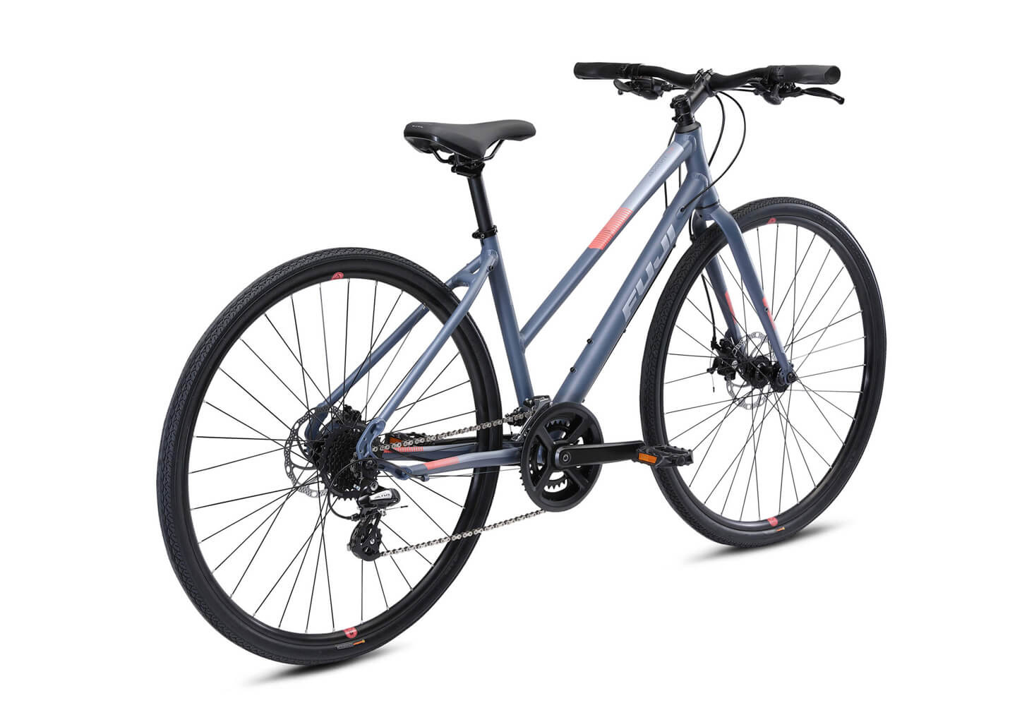 Fuji Absolute 1.9 Step Through Fitness Hybrid Bicycle - Battlefield ...