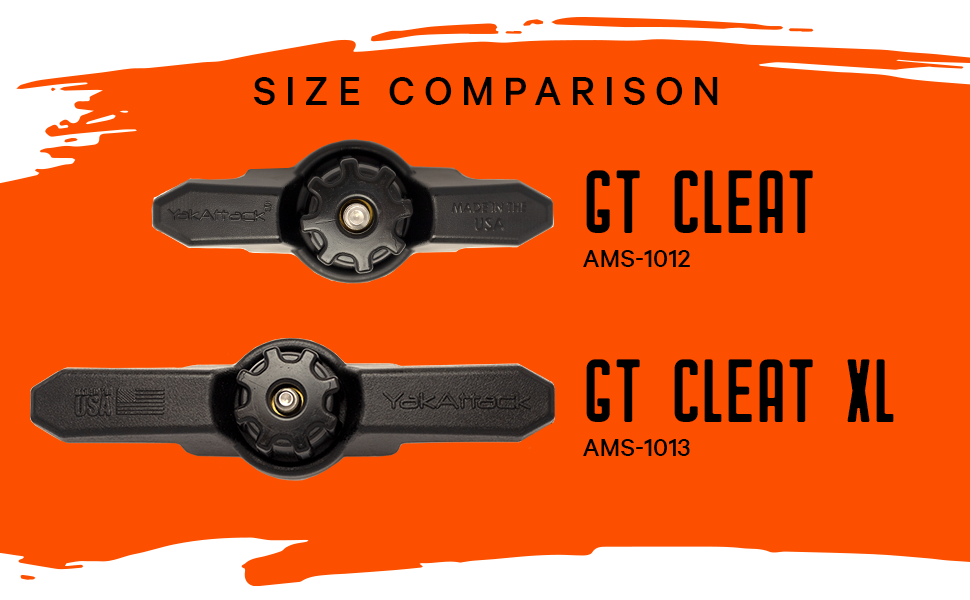 YakAttack Gt Cleat XL Track Mount Line Cleat - Battlefield Outdoors