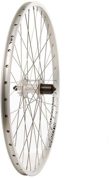 Alex Rims DM18 26"x1" Rear Wheel Silver -32 Spokes Shimano FH-RM30 Hub ...