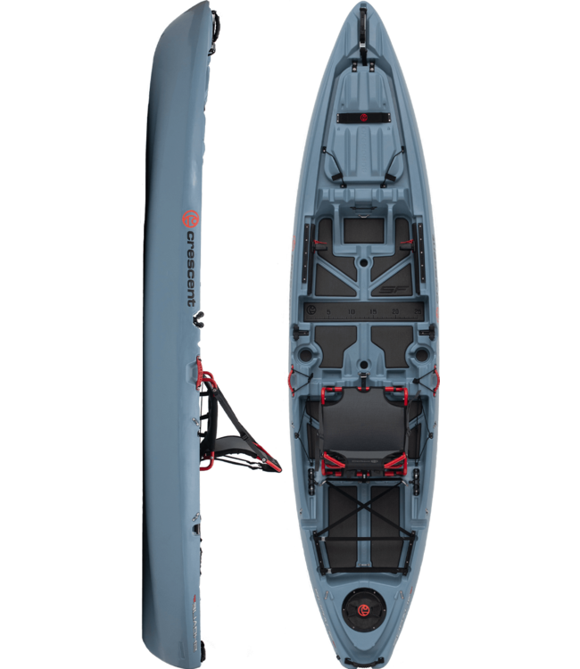 Crescent Shoalie 12-foot Fishing Kayak - Battlefield Outdoors