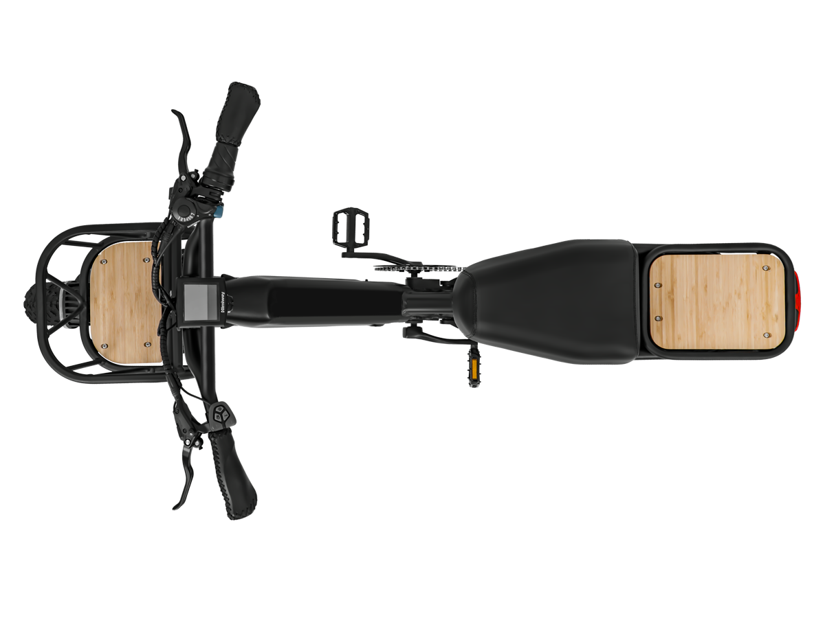 Himiway Escape Long Range Moped-Style Electric Bike - Battlefield Outdoors