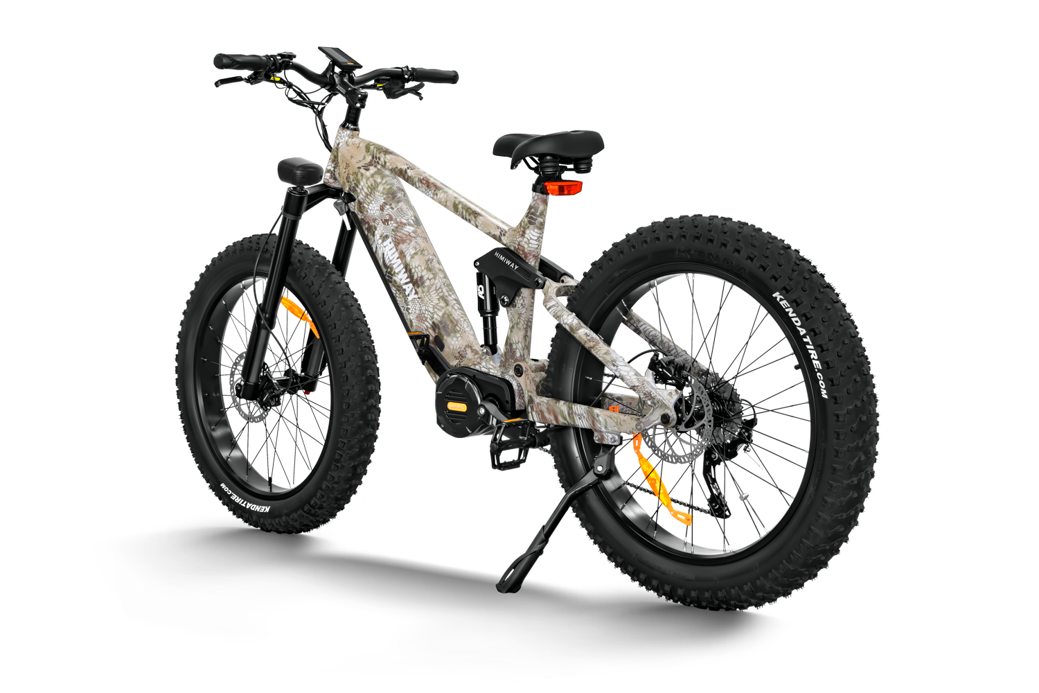 Himiway Cobra Pro Full Suspension Electric Mountain Bike - Battlefield ...