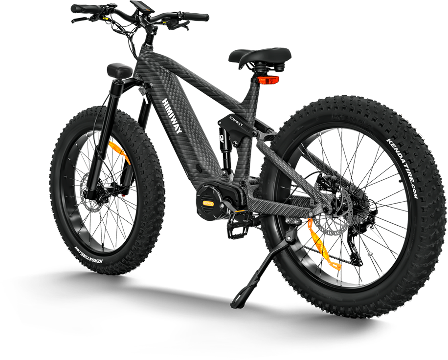 Himiway Cobra Pro Full Suspension Electric Mountain Bike - Battlefield ...