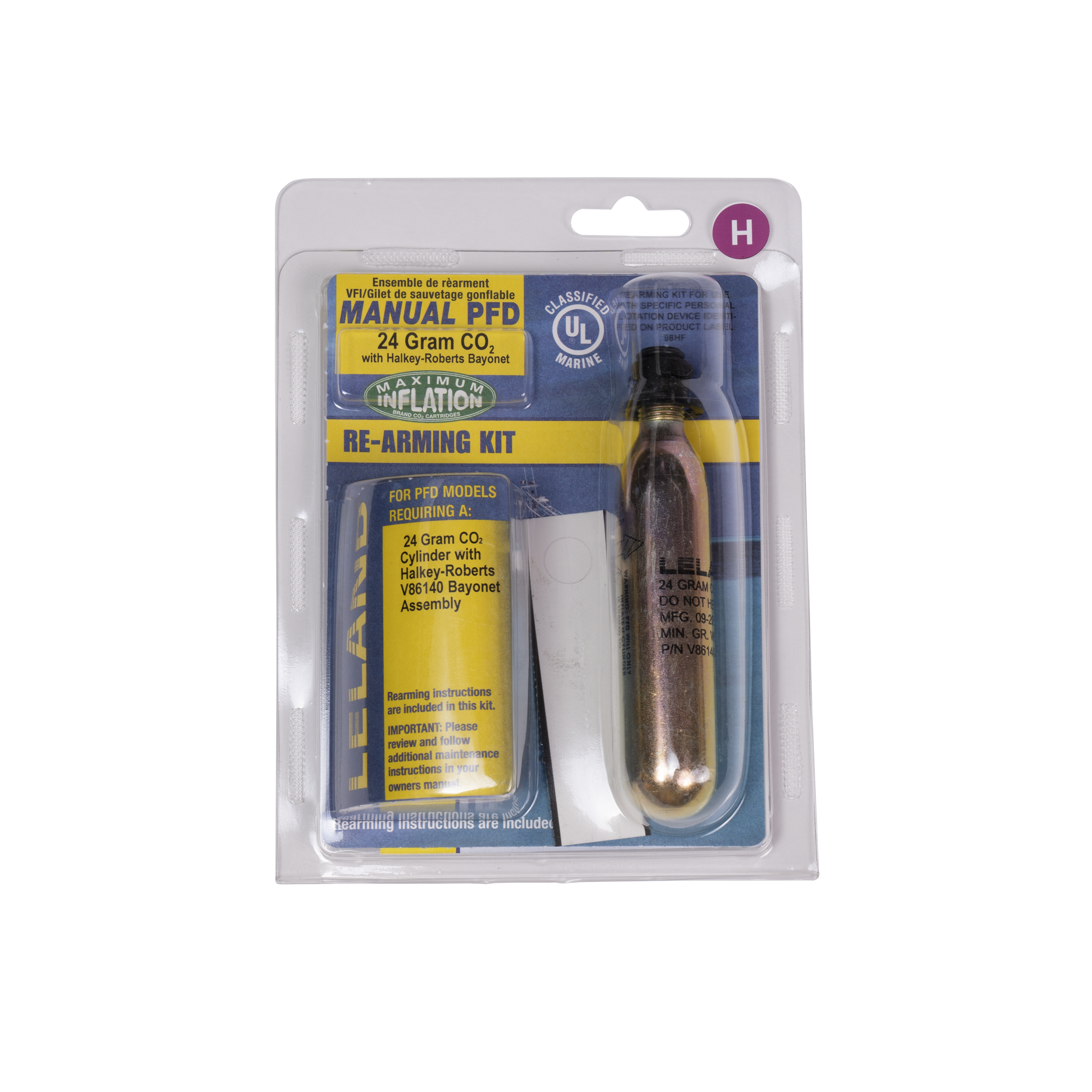 Hobie Leland Inflatable PFD Rearm Kit - Battlefield Outdoors