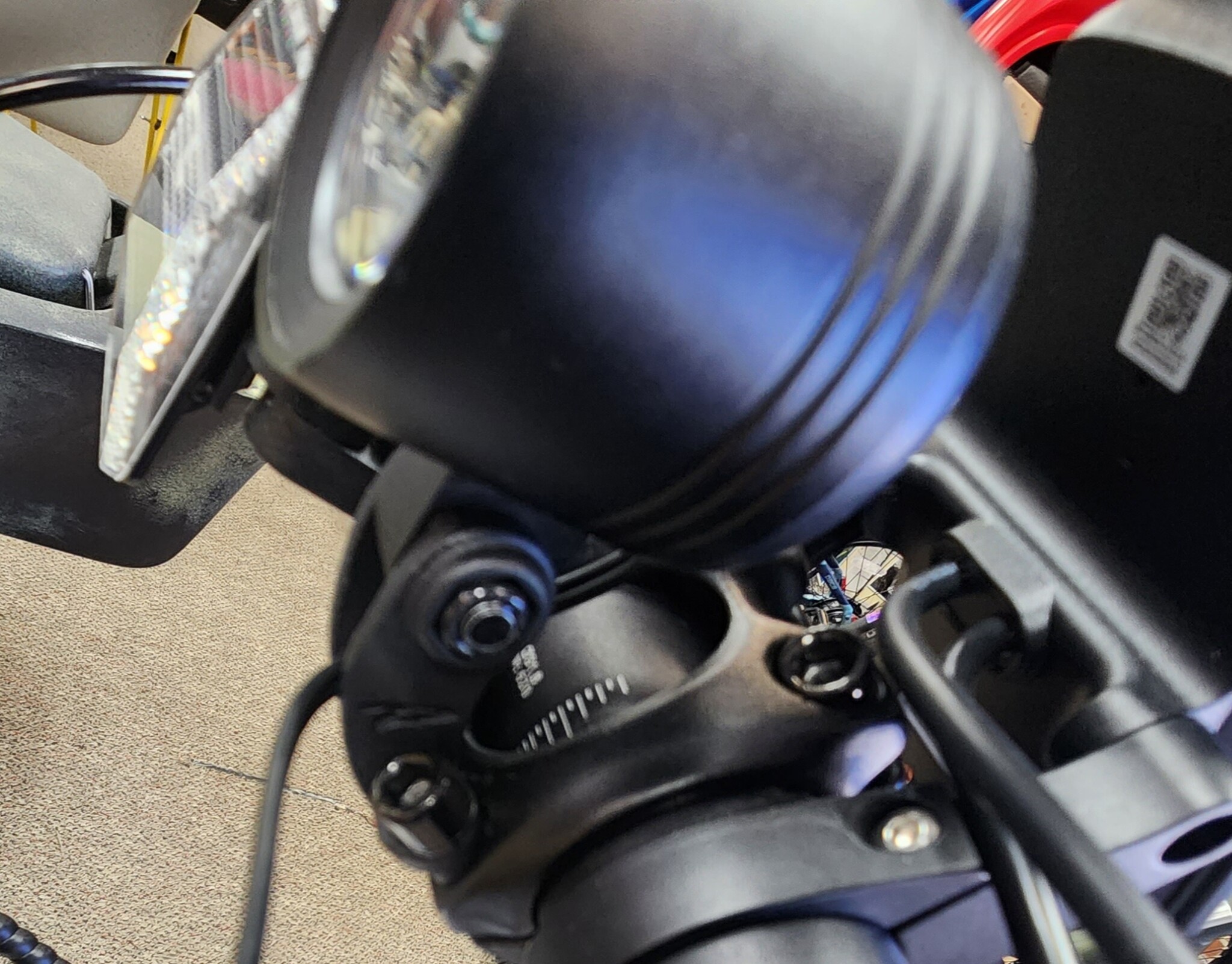 Stem face Plate Head Light Bracket for Aventon Pace 500 Aventure Level ...