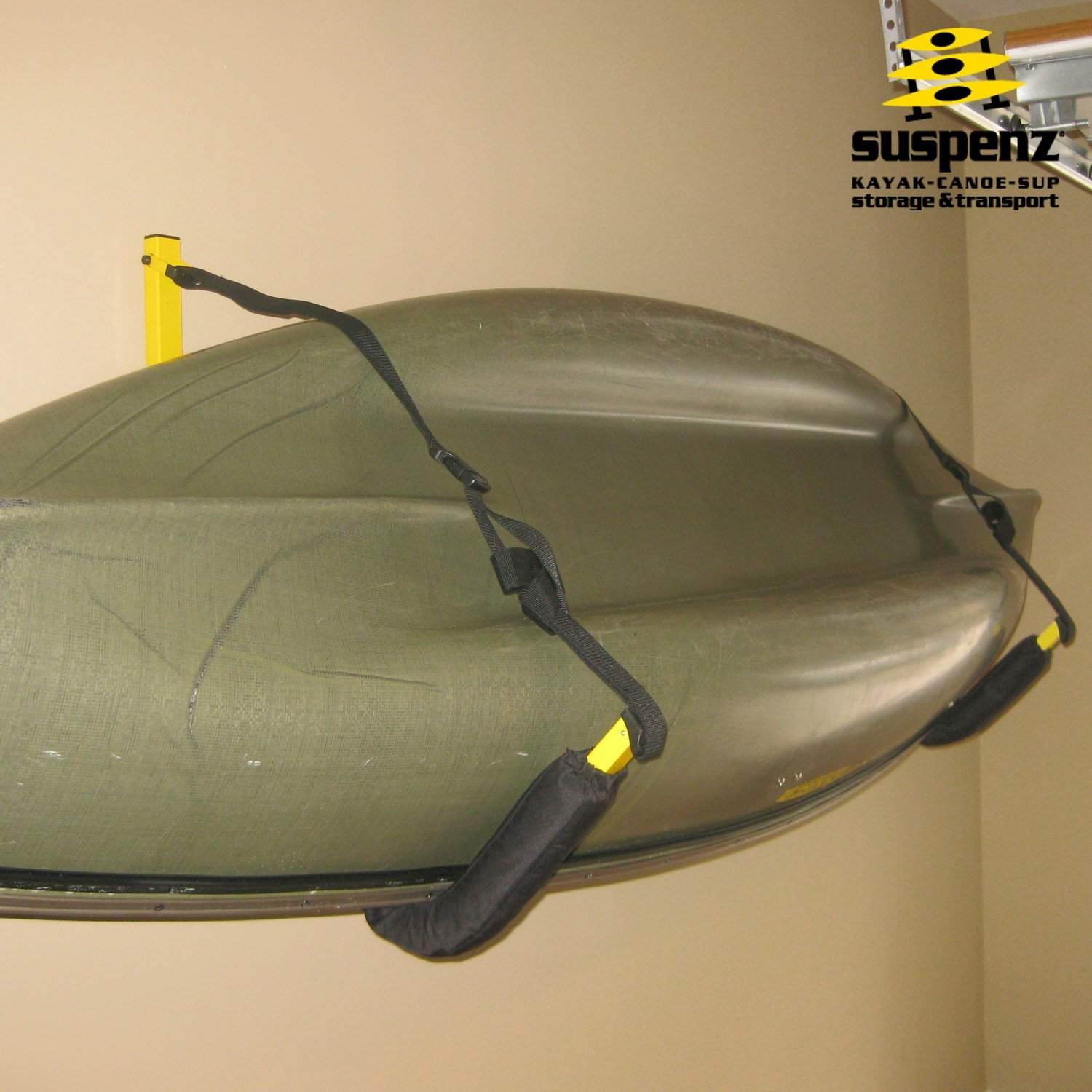 Suspenz Big EZ Large Kayak Wall Storage Rack - Battlefield Outdoors