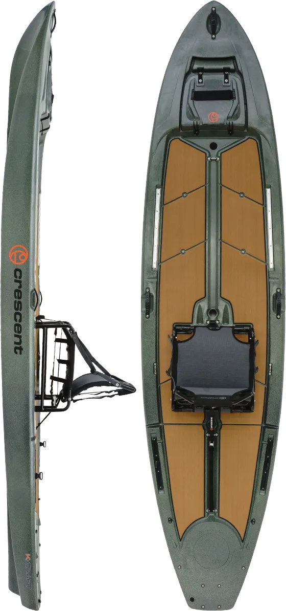 Crescent K-Craft Paddleskiff Kayak Paddleboard Hybrid - Battlefield ...