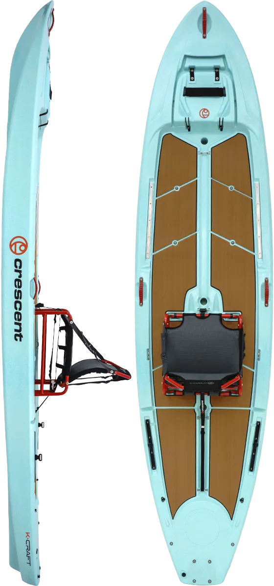 Crescent K-Craft Paddleskiff Kayak Paddleboard Hybrid - Battlefield ...
