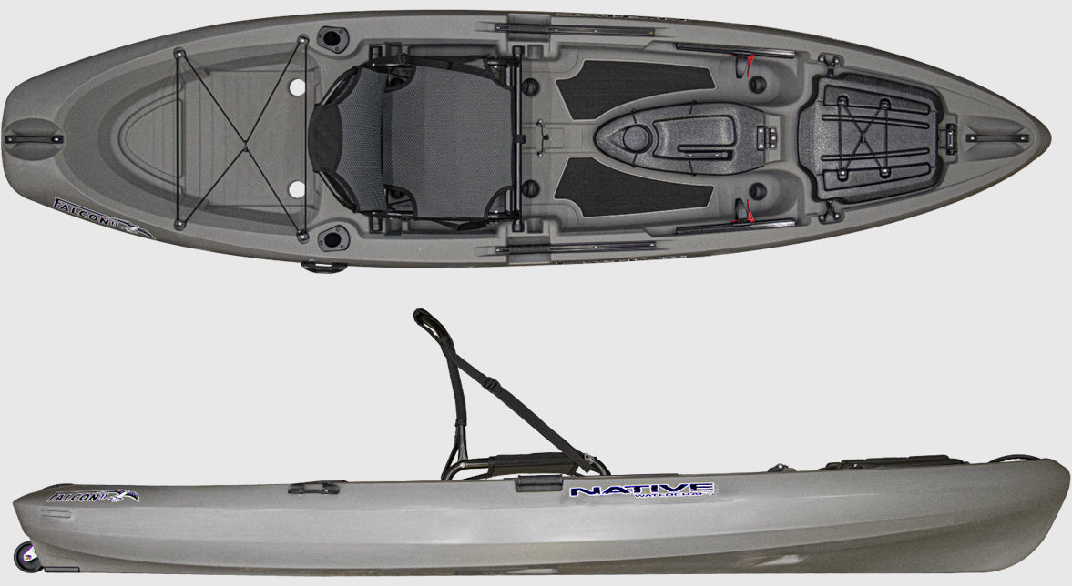 Native Falcon 11 Fishing Kayak - Battlefield Outdoors