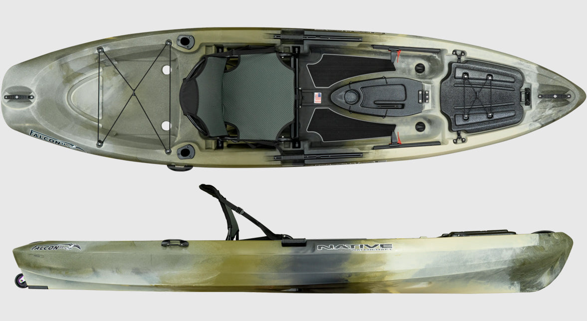Native Falcon 11 Fishing Kayak - Battlefield Outdoors