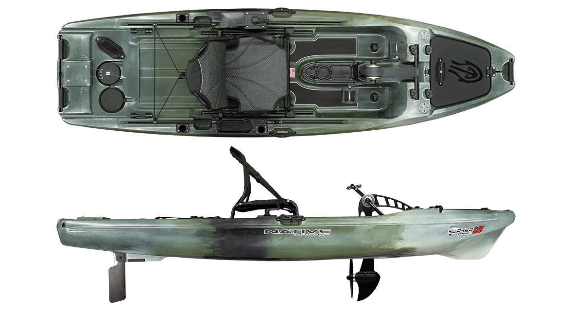 Native Watercraft Slayer Propel 10 LTE Fishing Kayak - Battlefield Outdoors