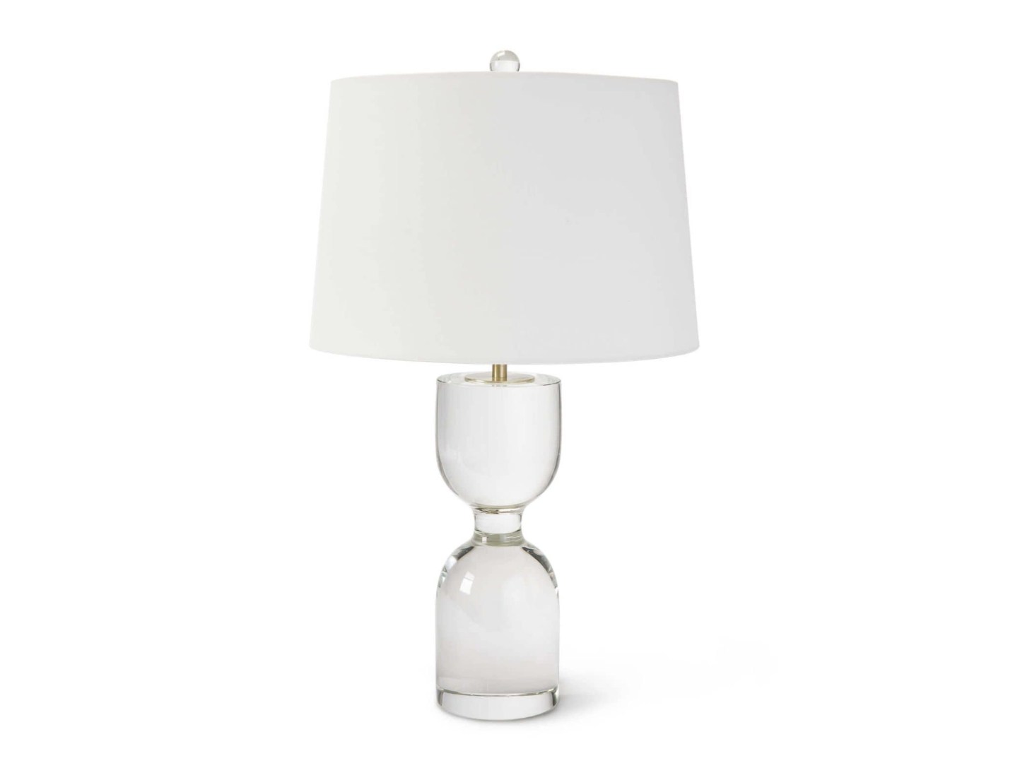 Rena Crystal Hourglass Table Lamp - Niche Modern Home