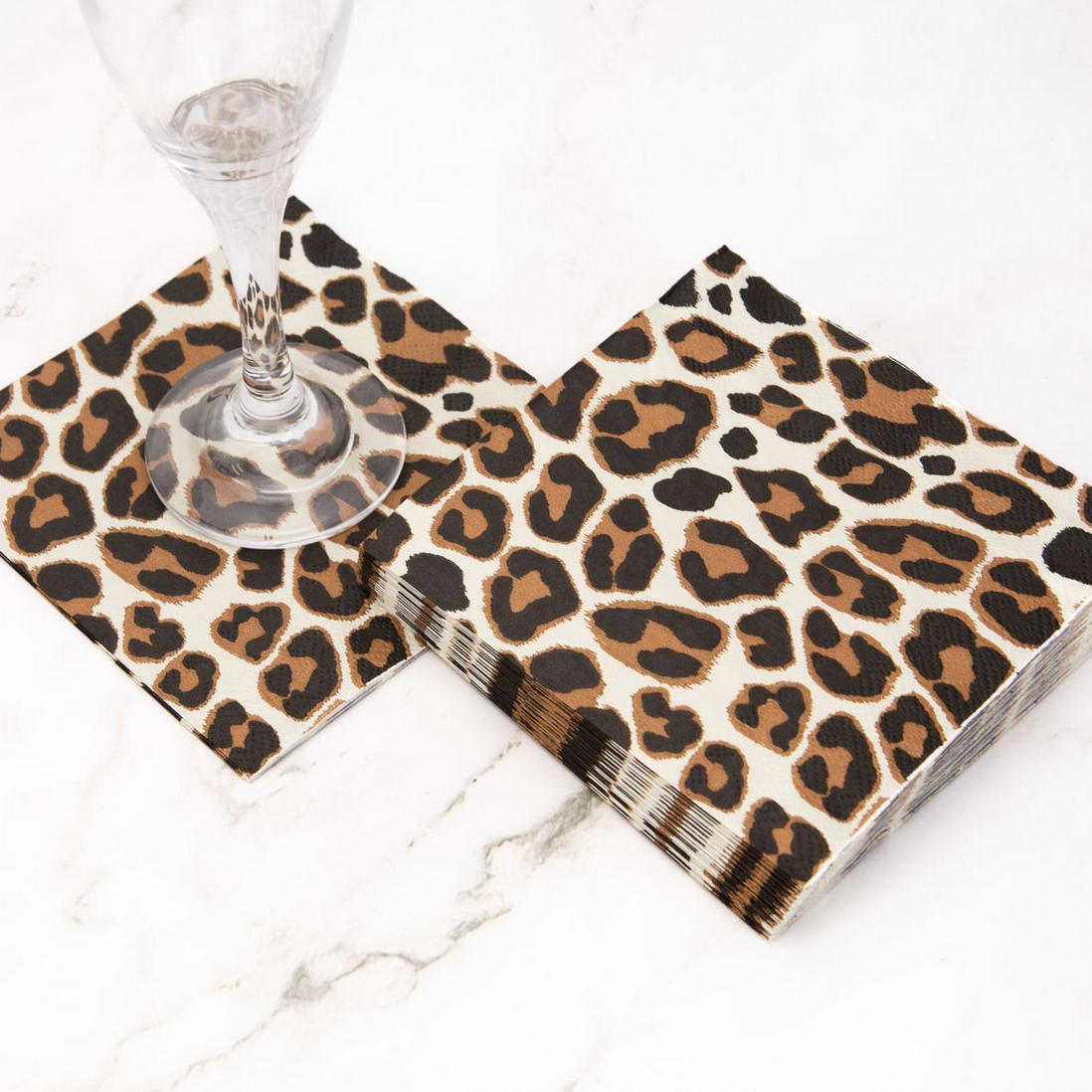 Leopard Cocktail Napkins - Niche Modern Home