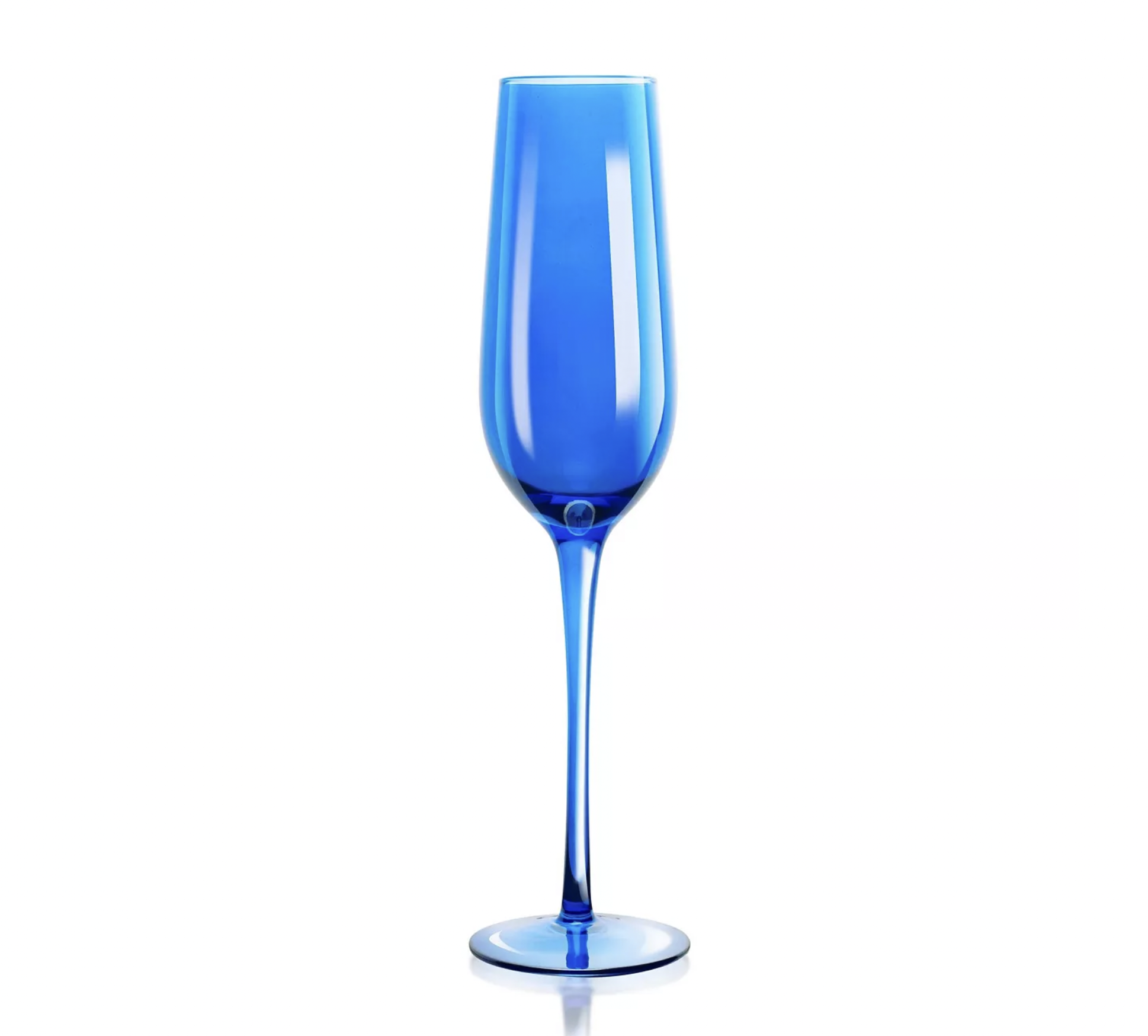 Champagne Flute Iridescent Blue - Niche Modern Home