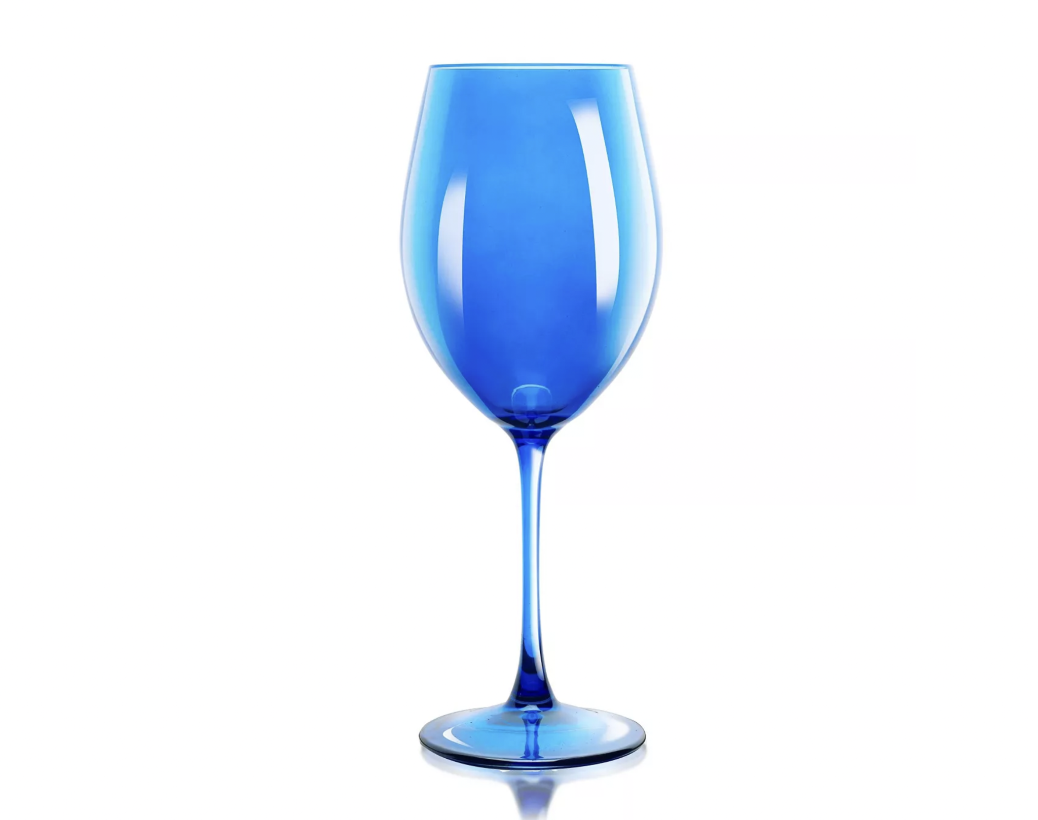 Wine Glass Iridescent Blue - Niche Modern Home