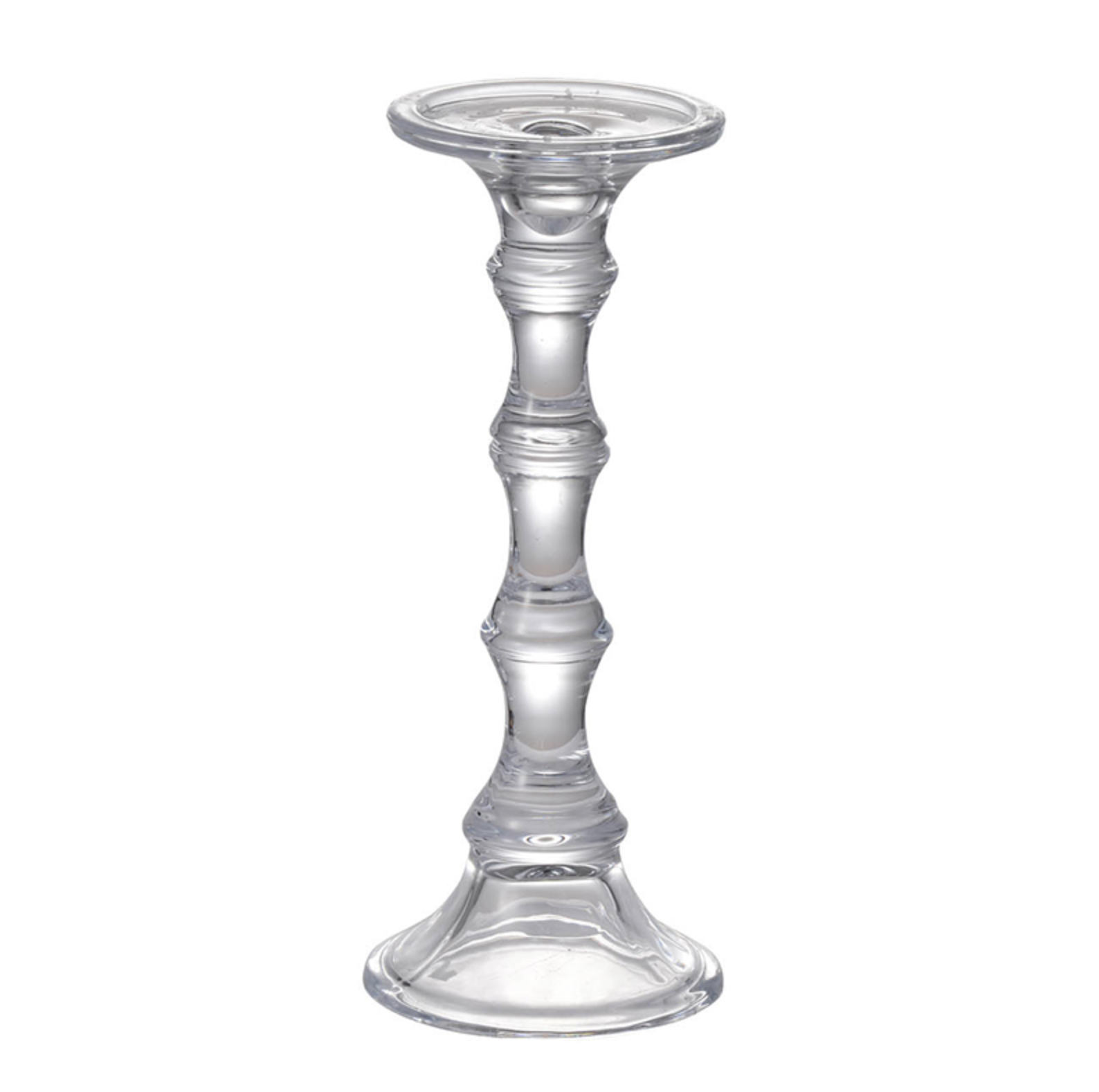 Glass Candlestick 12'' - Niche Modern Home