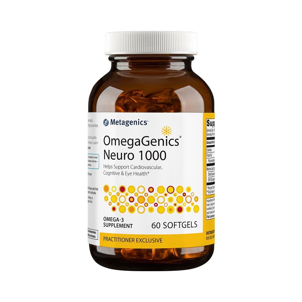 OmegaGenics Neuro 1000 - 60ct - Nature's Remedies