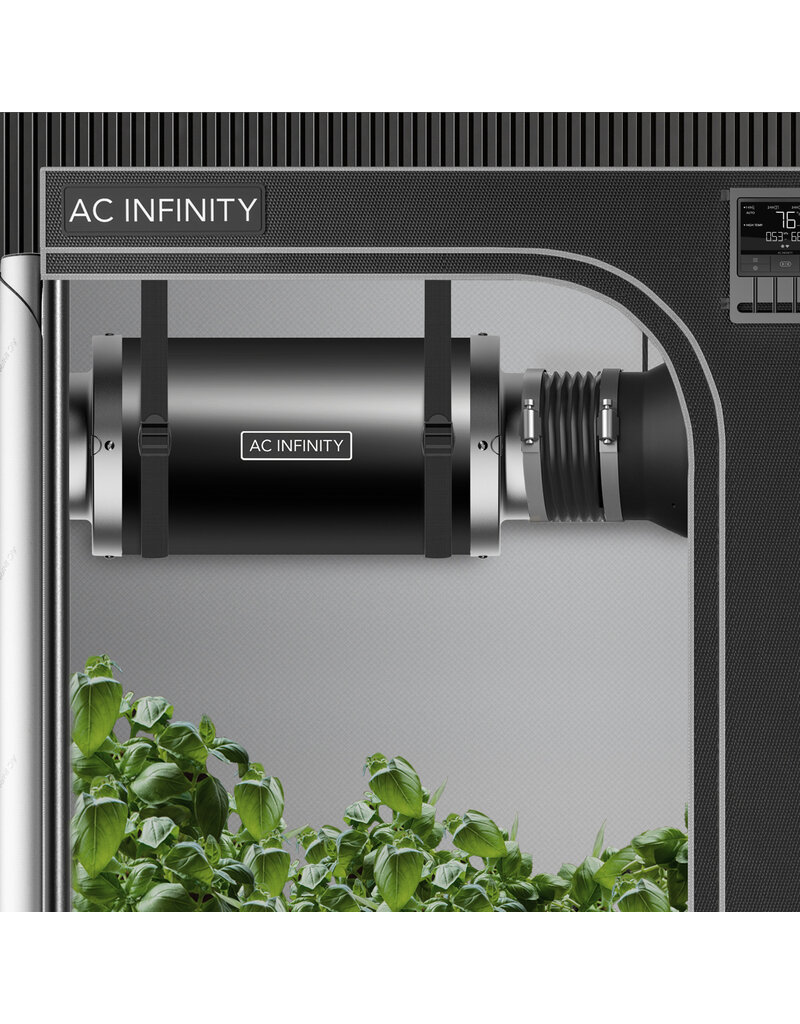 AC Infinity Inline Duct Fan Silencer - RASA Garden Supply Company