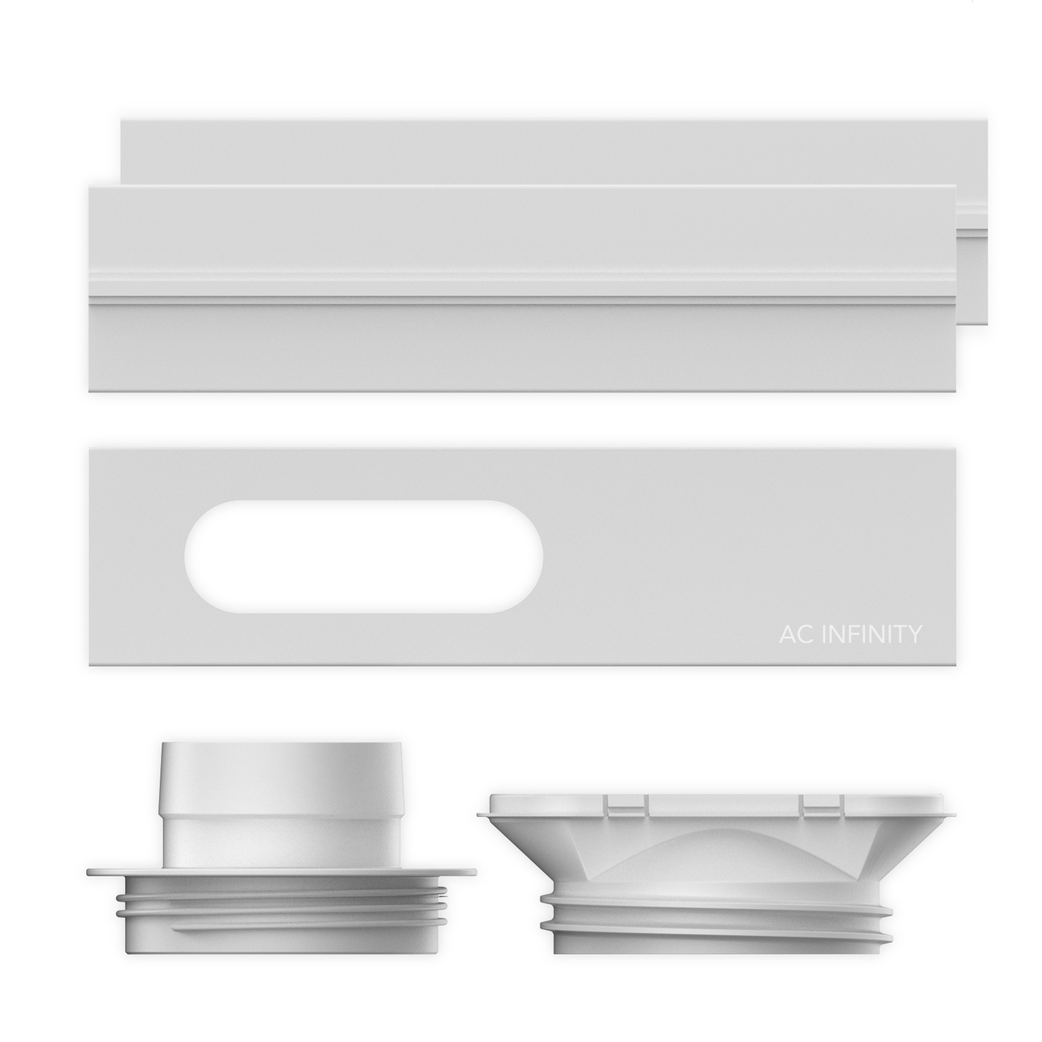 AC Infinity Window Exhaust Duct Kit - RASA Garden Supply Company