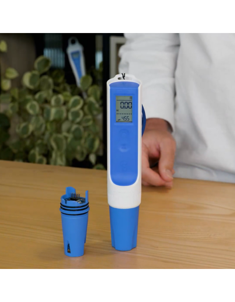 Bluelab OnePen 3-in-1 pH EC Temp Pen with Replaceable Probe - RASA Garden Supply Company