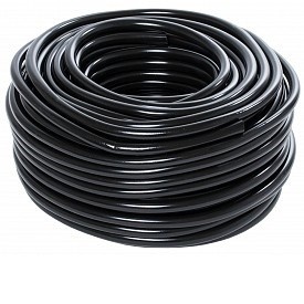 Soft Black Vinyl Tubing for Irrigation Drainage - RASA Garden Supply ...