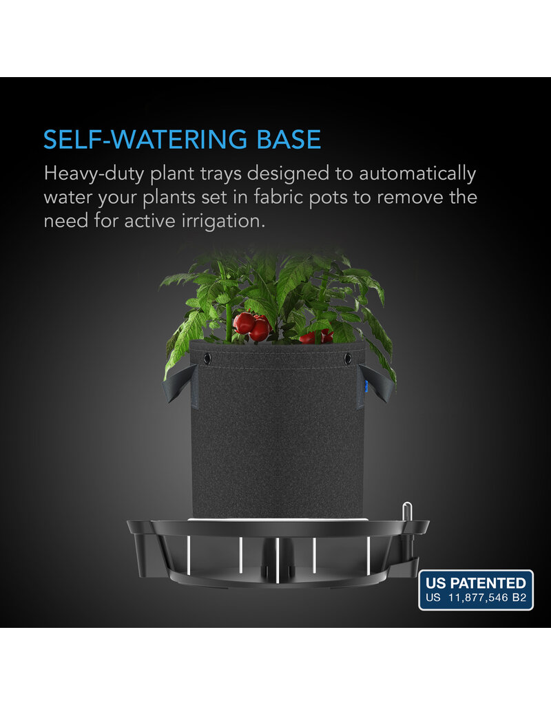 Self Watering Fabric Pot Base 4 Pack - RASA Garden Supply Company