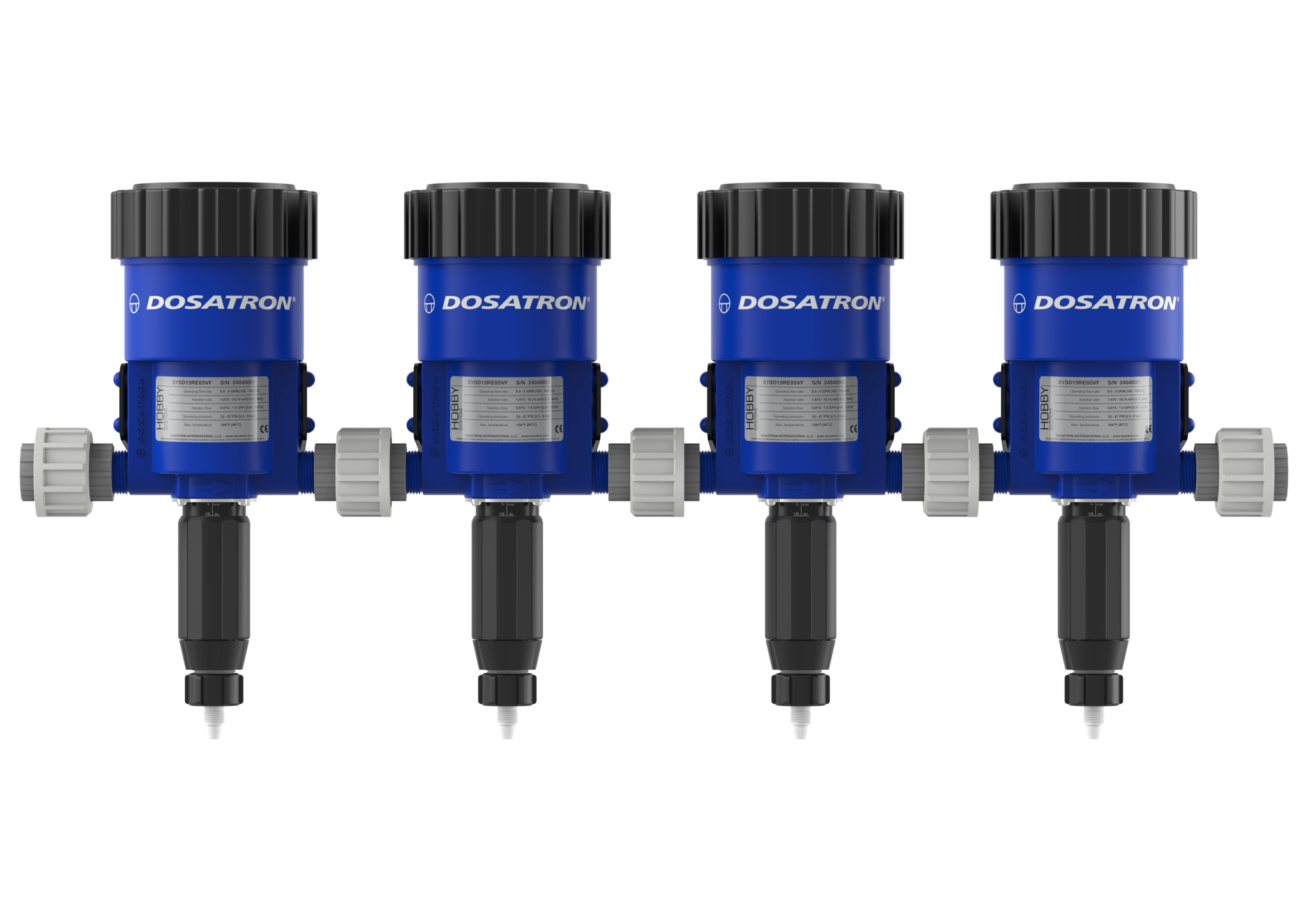 4 Doser Hobby Cultivator Dosatron - RASA Garden Supply Company