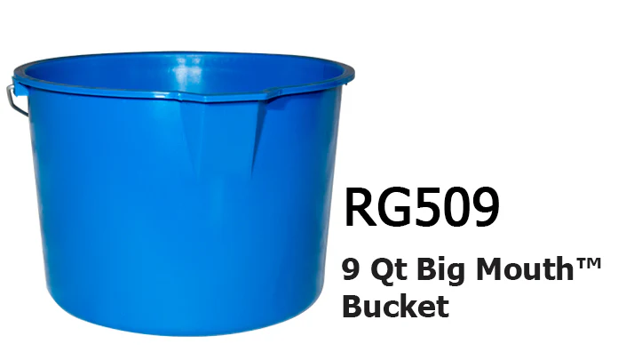 Big Mouth Bucket 9 Quart - RASA Garden Supply Company