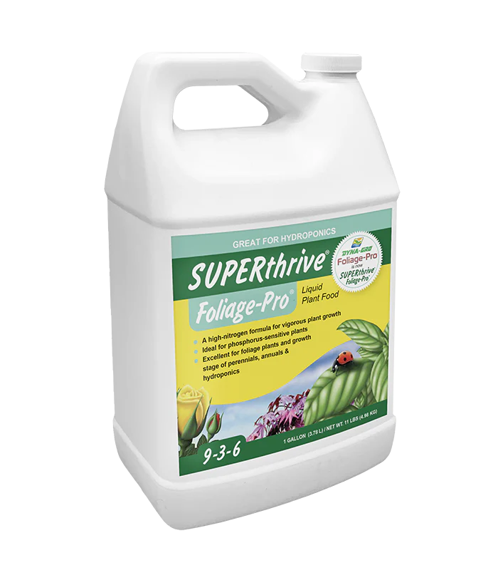 SUPERthrive Foliage-Pro Liquid Plant Food 9-3-6 - RASA Garden Supply ...