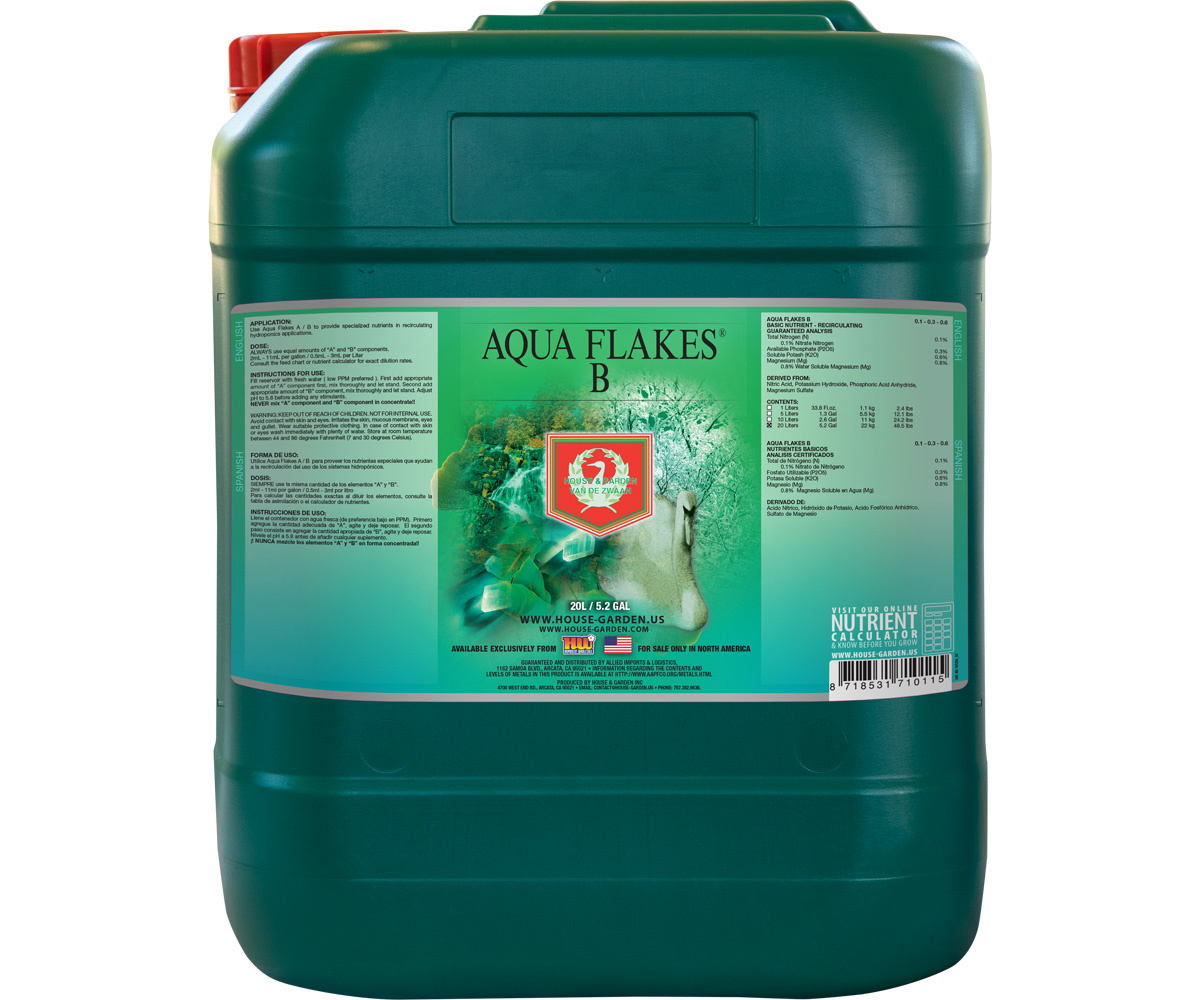 Aqua Flakes B - RASA Garden Supply Company