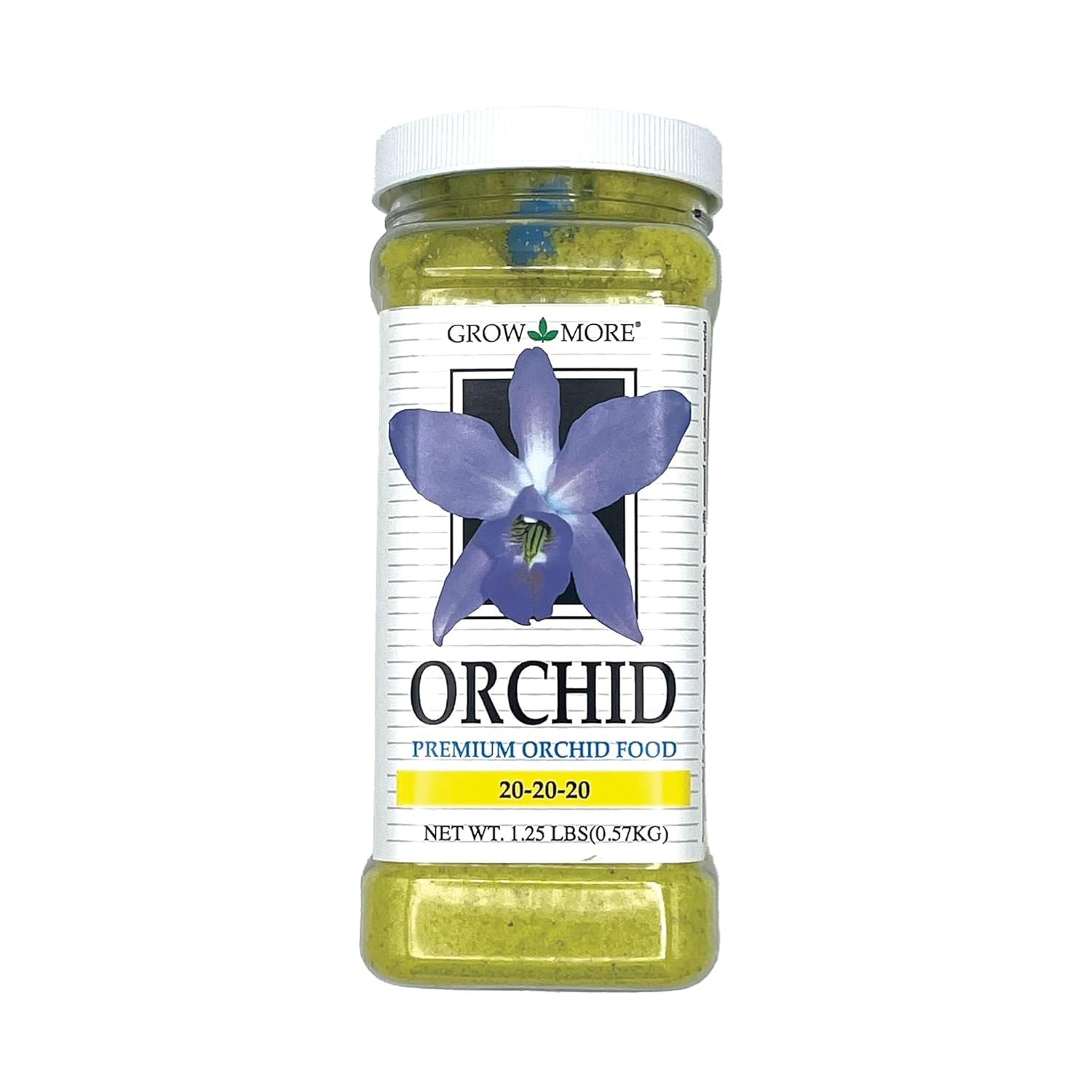 Grow More Premium Orchid Food 20-20-20 1.25LB - RASA Garden Supply Company