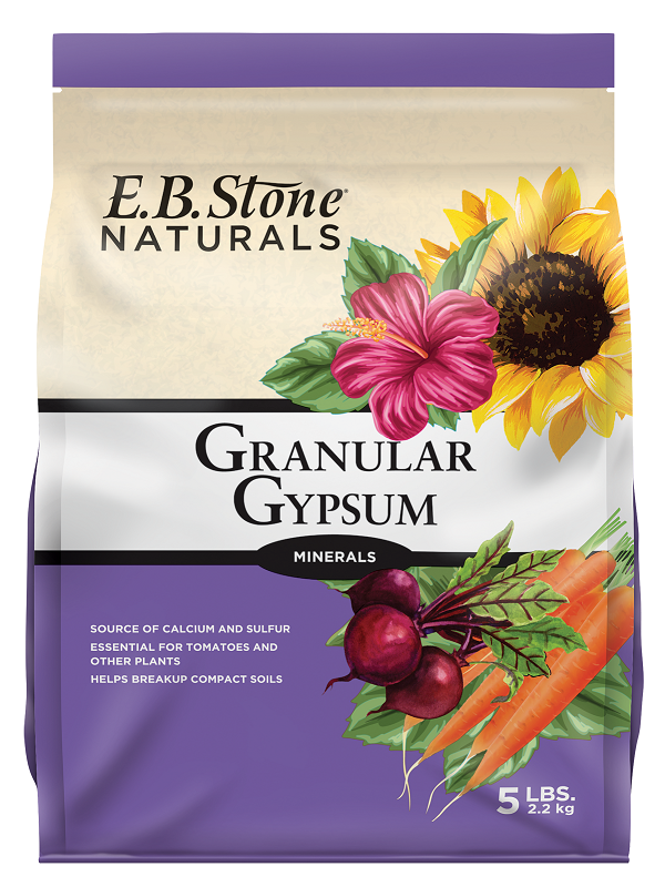 EB Stone Gypsum Granulate 5LB - RASA Garden Supply Company