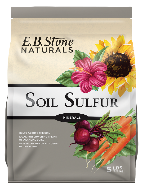 EB Stone Soil Sulfur 5LB - RASA Garden Supply Company