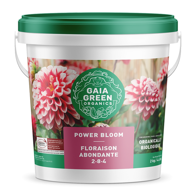 Gaia Green Organics Power Bloom 2-8-4 - RASA Garden Supply Company