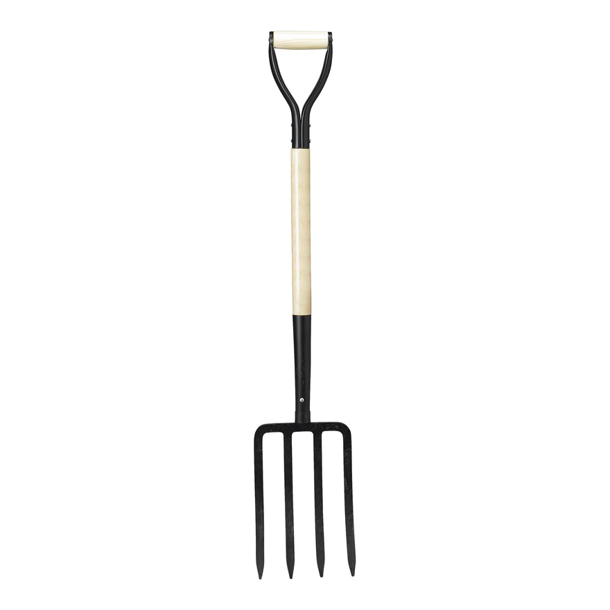 Corona 4 Tine Digging Fork with D Handle - RASA Garden Supply Company