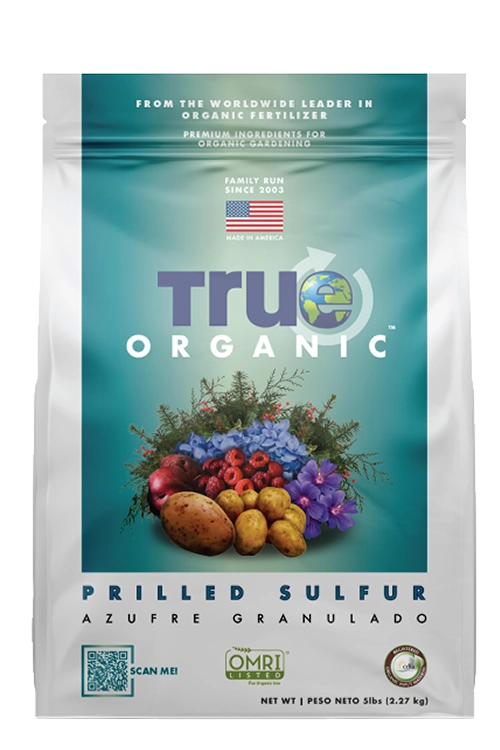 True Organic Prilled Sulfur 5LB - RASA Garden Supply Company