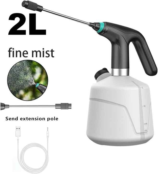 Battery Powered Handheld Sprayer 2 Liter - RASA Garden Supply Company