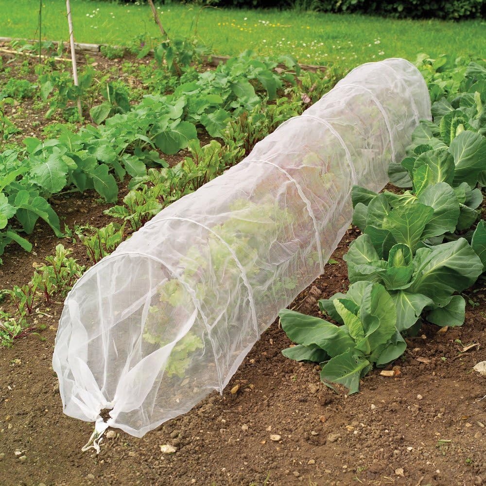 Gardman Insect Mesh Screen Grow Tunnel 18 inch x 10FT - RASA Garden ...