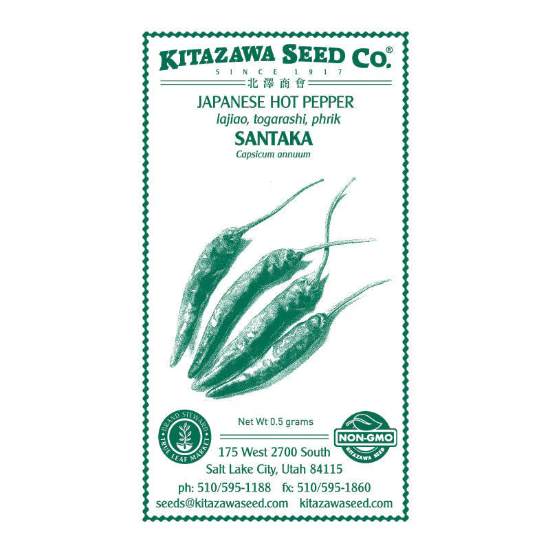 Pepper Hot Japanese SANTAKA - RASA Garden Supply Company