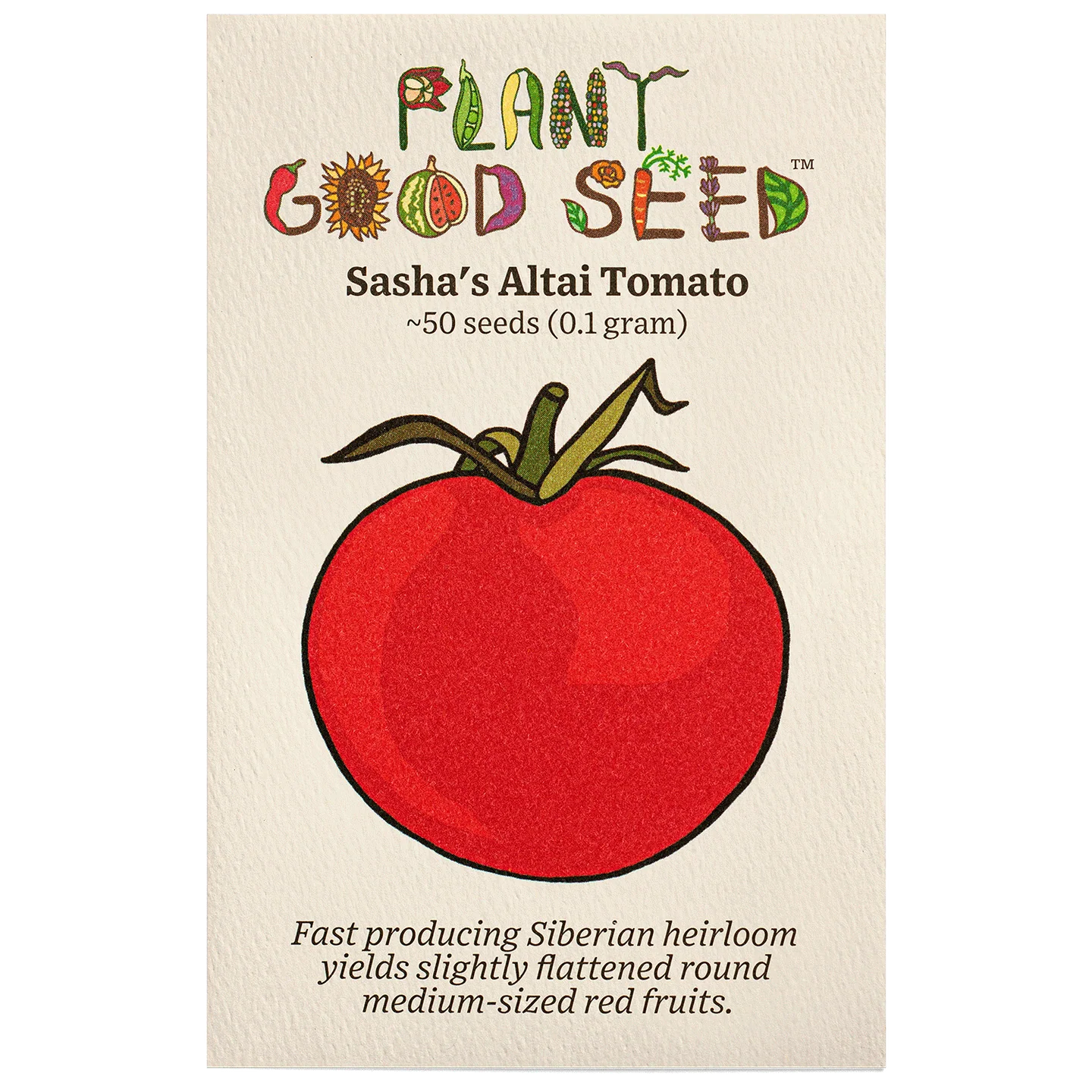 Tomato - Sasha's Altai Organic - RASA Garden Supply Company