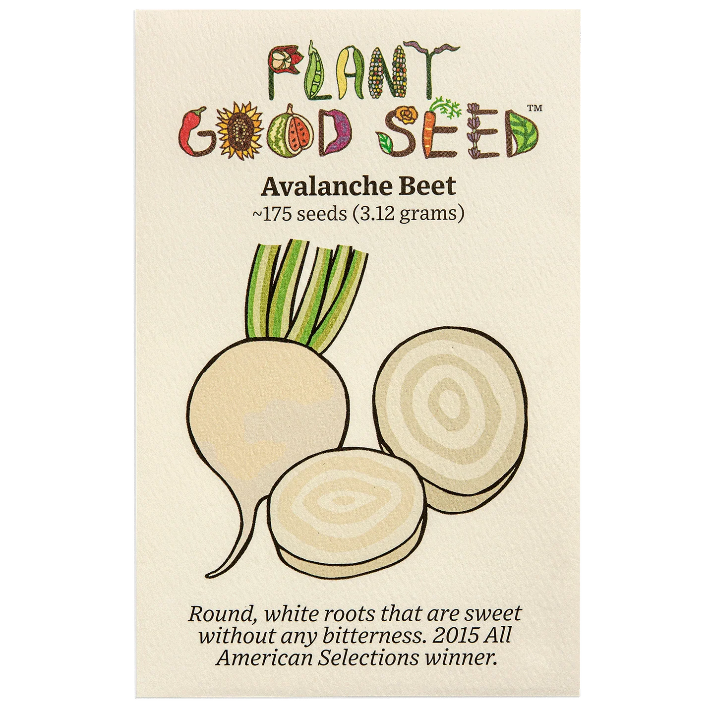 Beet - Avalanche White - RASA Garden Supply Company