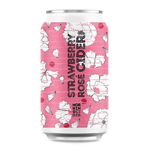 Morning Cider Strawberry Rose Cider - The Bottle Shop