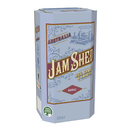 Jam Shed Shiraz Boxed Wine 1.5L - The Bottle Shop