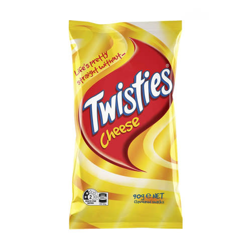 Twisties Cheese 90g - The Bottle Shop