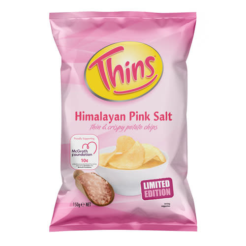 Thins Himalayan Pink Salt Crisps 45g - The Bottle Shop