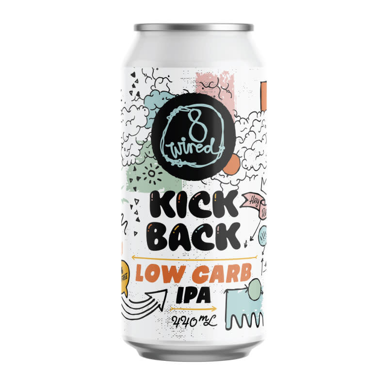 8Wired Kick Back Low Carb IPA - The Bottle Shop