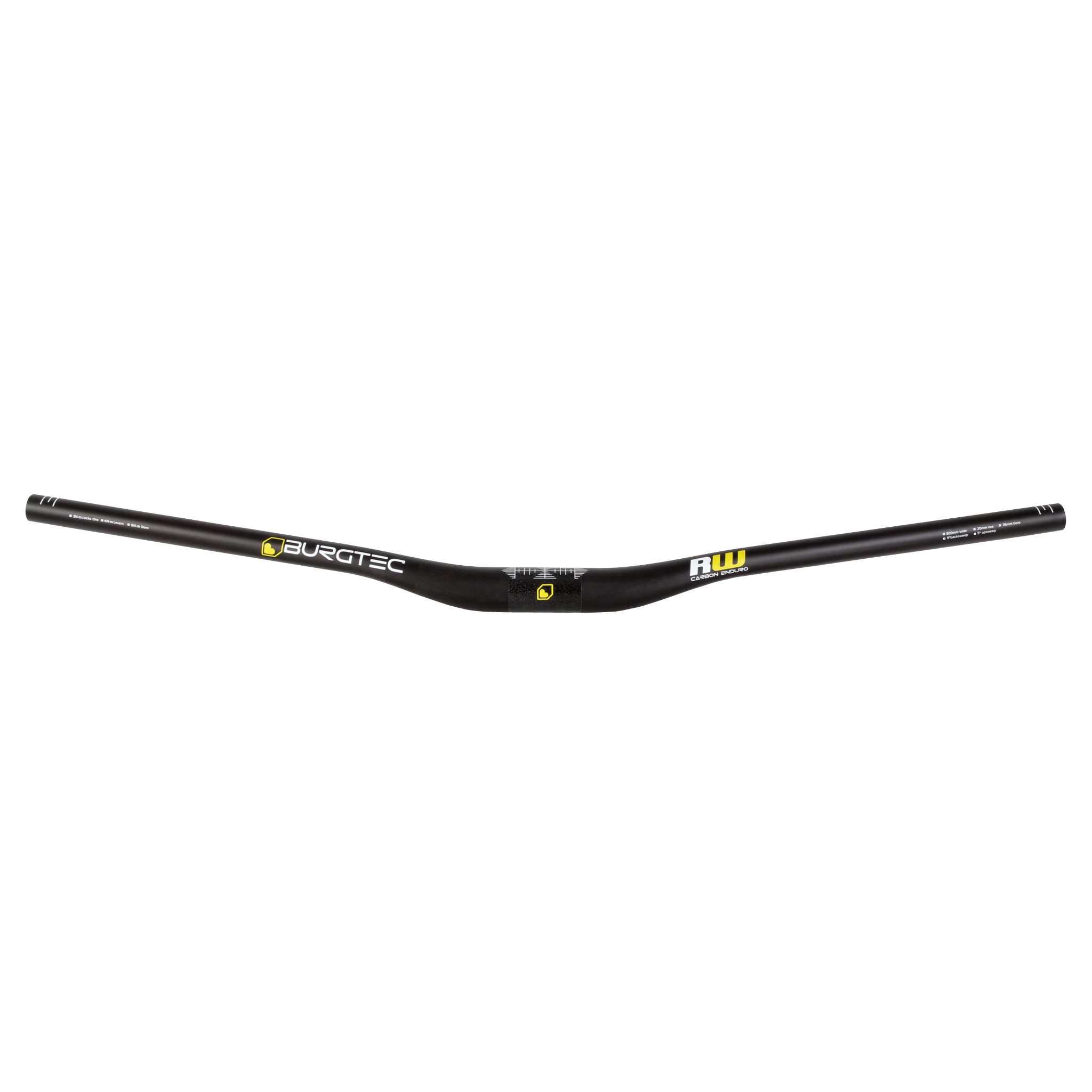 Burgtec RideWider Carbon 35mm Riser Bar - Joyride Cycles