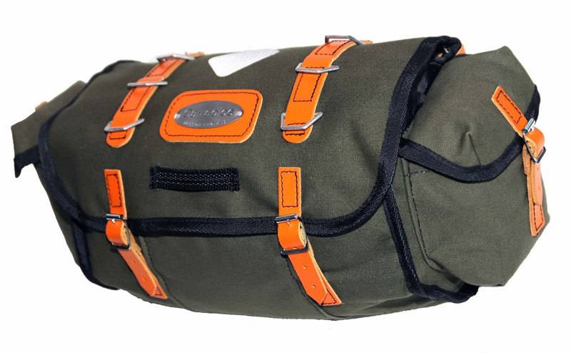 Carradice Barley, Green w/ Honey Straps - Freedom Folding and Electric ...