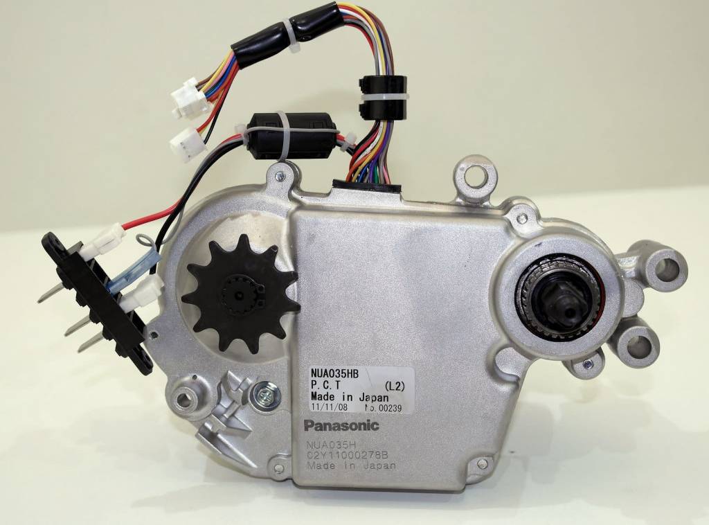 Panasonic Replacement Motor, 350w, 36V, nua035hb, L2, 45kmh - Freedom ...